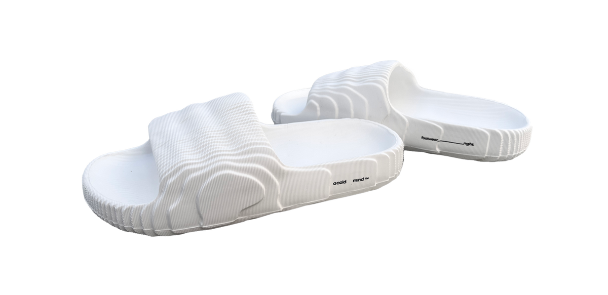 Foam Slides | Luxury Comfort | White Slides | COLD MIND